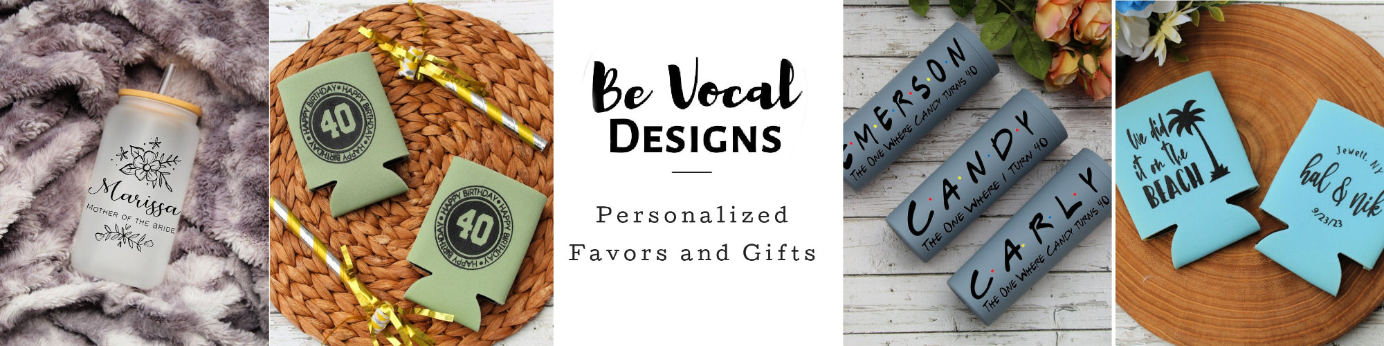 Be Vocal Designs-Custom and Personalized Party Favors For Every Event